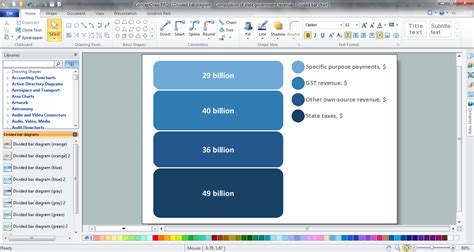 How To Draw A Divided Bar Chart Basic Divided Bar Diagrams Divided