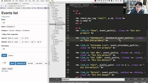 Ruby On Rails 11 Restful Member V2 Youtube