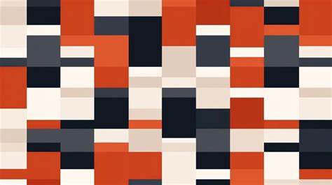 Premium Ai Image A Seamless Pattern Of Interconnected Squares In