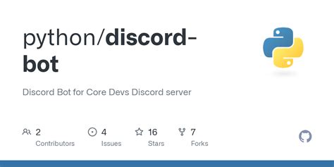 Github Pythondiscord Bot Discord Bot For Core Devs Discord Server