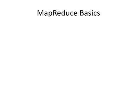Mapreduce Basics And Algorithm Design Ppt Download