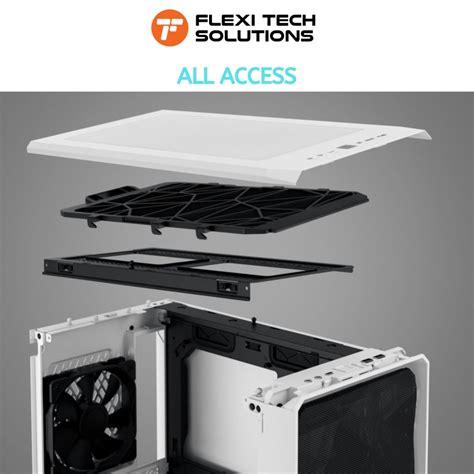 Fractal Design Meshify 2 Mini Black Tg Dark Tint White Tg Clear Tint Pc Desktop M Atx Casing