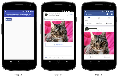 Share Image Using Latest Android Facebook Sdk Tutorialwing