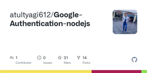Github Atultyagi Google Authentication Nodejs