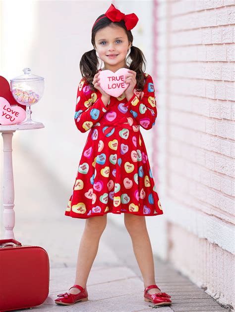 Sweethearts Sweet Pea Darling Valentine Dress Mia Belle Girls