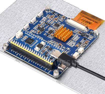 7 Inch DVI Display Module For Raspberry Pi Pico Buy In Australia WS 25509 Core Electronics