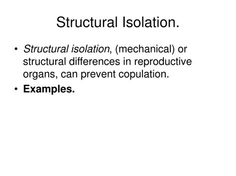 Ppt Reproductive Isolation Powerpoint Presentation Free Download