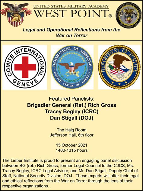 Legal And Operational Reflections From The War On Terror Lieber Institute West Point