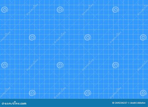 Blueprint Grid Worksheet Background Blank Checkered Layout For Cutting
