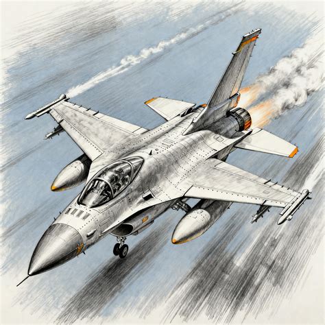 F 16 Drawing Gallery Create Your Own Ai Jet Art
