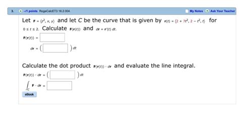 Solved Let F Z 2 X Y And Let C Be The Curve That Is Chegg Com