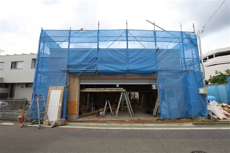 永大建設部BLOG M邸ガレージ現場