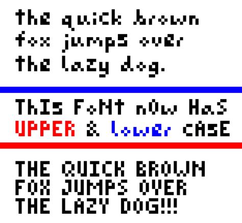 Another Generic Pixel Font By JadedTwin
