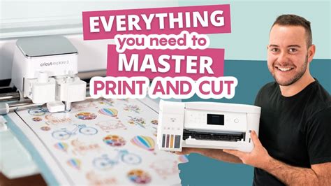 Ultimate Cricut Print And Cut Training Everything You Need To Master Print And Cut Youtube