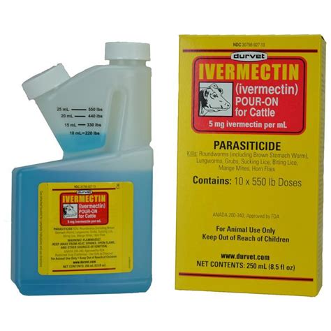 Durvet Ivermectin Pour On For Cattle