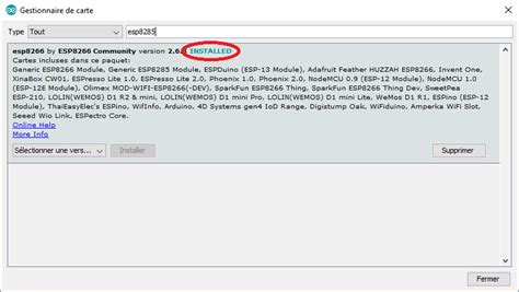comment programmer l esp8285 avec arduino tropratik