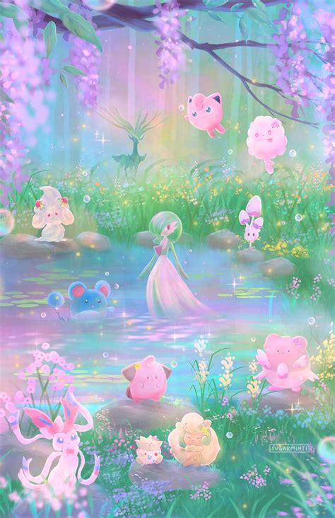 Lily AWA Sugarmintdreams On X Fairy Type Pokemon Cool Pokemon Wallpapers Pokemon