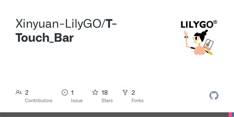 Github Xinyuan Lilygot Touchbar