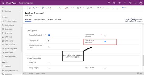 Power Apps Portals How To Show The Menu Link For A Restricted Page Readyxrm