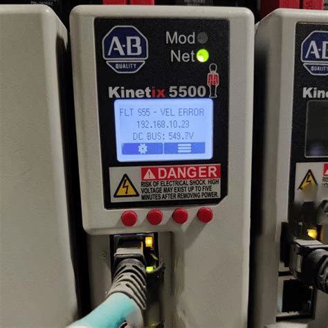 Ab Kinetix 5500 Servo Drive Indicator Light And Fault Codes Explained