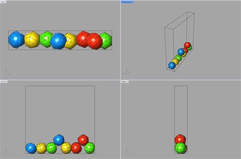 Nesting Or Packing In Grasshopper In 3d Space With Mesh Objects