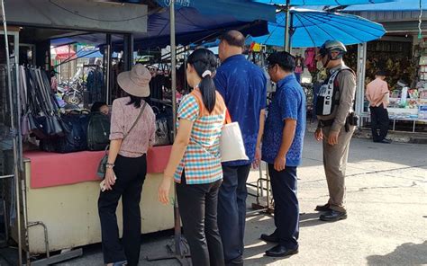 ในประเทศ หนองคายตรวจตลาดท่าเสด็จเตรียมรับนักท่องเที่ยว