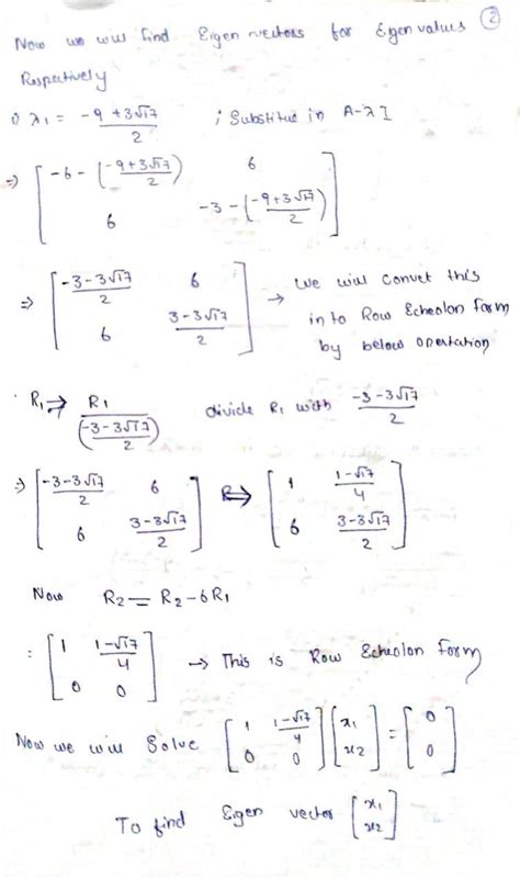 [solved] 1 Find The Eigenvalues And Normalized Eigenvectors I E