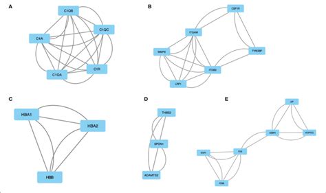 The Module Identified From The Ppi Network Using The Mcode Method Is
