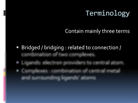 SOLUTION Bridging Ligands And Bridged Complexes And Their Properties Studypool