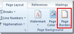 How To Insert Page Borders In Word