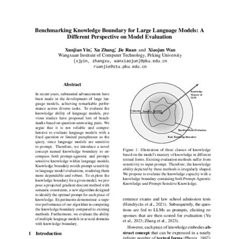 Benchmarking Knowledge Boundary For Large Language Models A Different