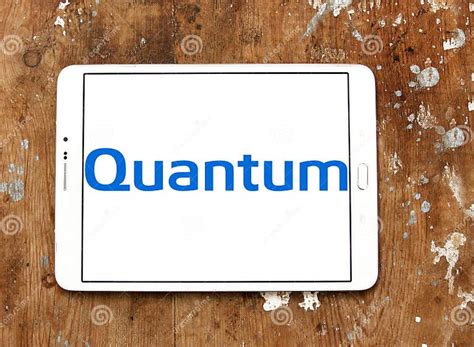Logotipo De Quantum Corporation Imagen De Archivo Editorial Imagen De
