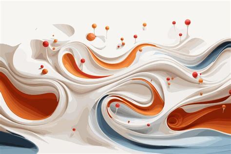 Premium Vector Colourful Flowing Abstract Waves Soft Curves Wallpaper