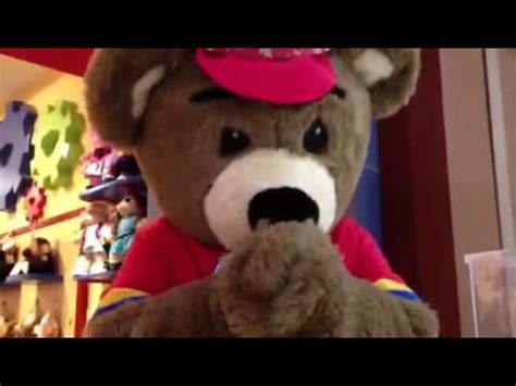 At Build A Bear Workshop Celebrating Bearemys Birthday And Getting