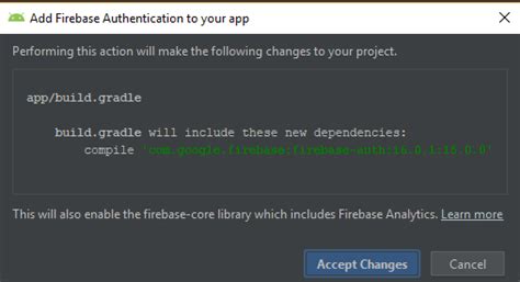 Android Failed To Resolve Firebase Auth 1500 Stack Overflow