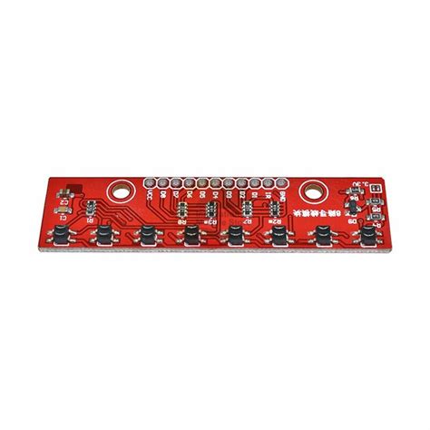 추적 모듈 Arduino 용 적외선 감지 센서 모듈 8 채널 적외선 감지기 사냥 모듈 8 비트 센서 모듈 공영 방송