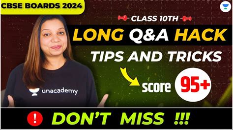 🔴 long qanda hack tips and tricks to score 95 class 10 english