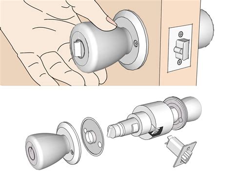 How To Change A Door Lock Easy Diy Steps Proyectos De Carpinter A Reparaci N Cosas De Casa