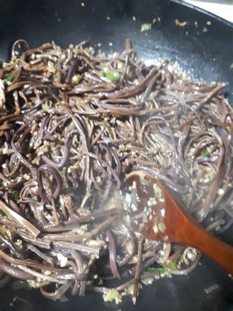 명절나물반찬~삼색나물인 고사리볶음