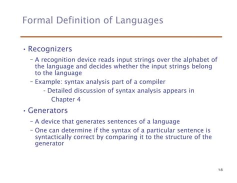 Cs 433703chapter3 Syntax And Semanticspdf