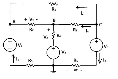 Use The Node Voltage Method To Solve The Following