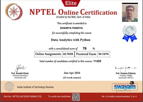 Analytics Python Iitroorkee Nptel Paruluniversity Bytexl