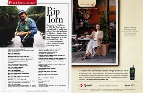 Rip Torn Vanity Fair December 1999