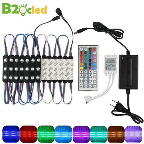LED Module Lights Cs Lot DC V SMD IP Waterproof Light Lamp RGB Leds Module Lighting