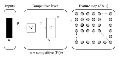 Self Organizing Feature Map Sofm Neural Network Structure In The