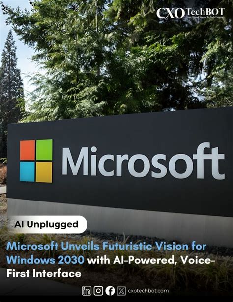 Microsoft Reveals Ai First Windows 2030 Vision With Copilot Cxo Techbot Posted On The Topic