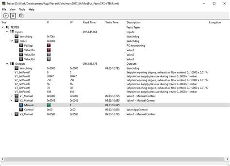GitHub CodElecCz TracerUIv1 Qt GUI TreeView For ModBus OMC8000 ELM327