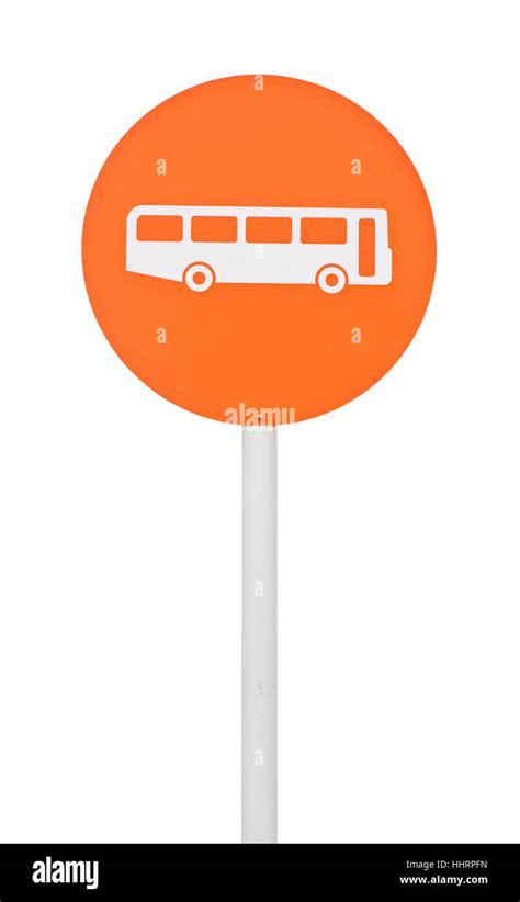 Sign Signal Isolated Stop Stops Post Aborting Vehicle Means Of