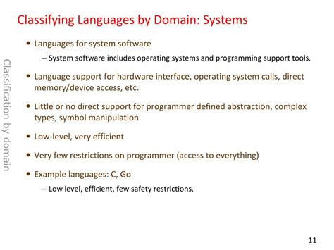 Ppt 03 60 440 Principles Of Programming Languages Classification Of