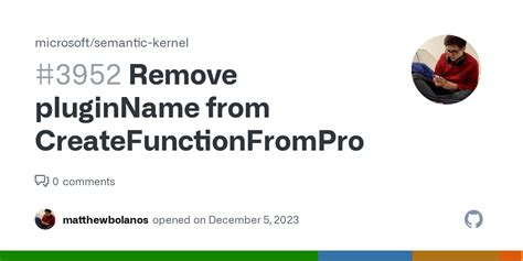 Remove Pluginname From Createfunctionfrompromptyaml · Issue 3952
